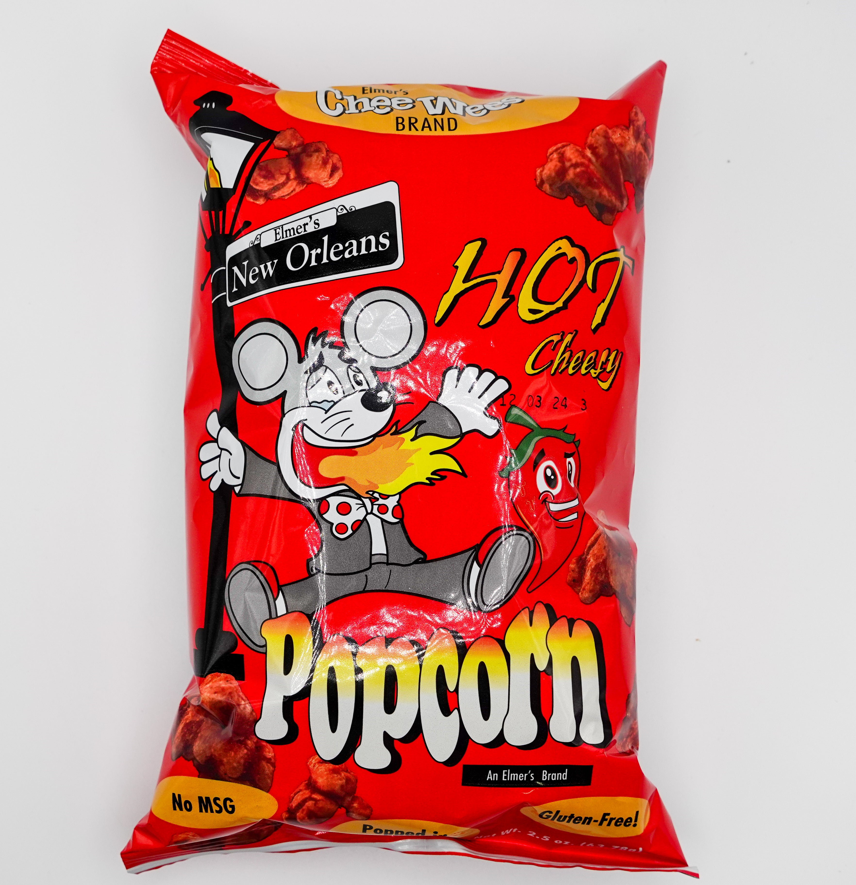 Chee Wees Popcorn - Hot | Cajun Encounters Merch